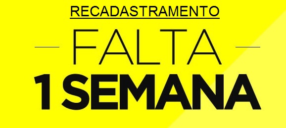 Falta uma semana para o fim do prazo do recadastramento - Sincor PR